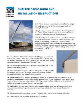 Delivery & Installation